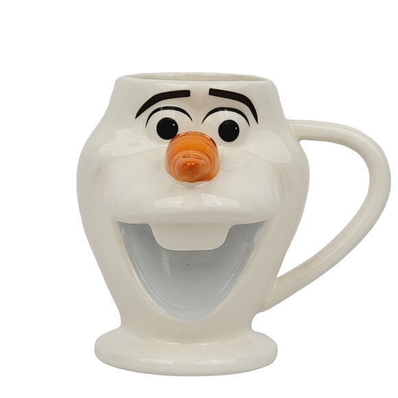 Disney | Dining | Disney Frozen Olaf Face 3d Coffee Mug | Poshmark